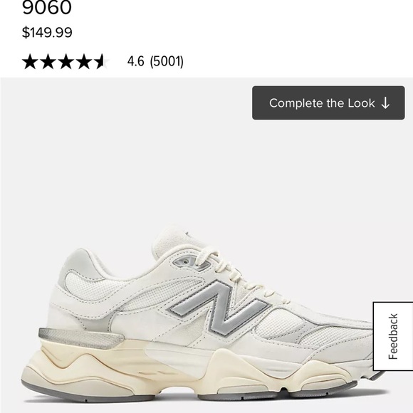 New Balance | Shoes | New Balance 960 Cream And Gray Sneakers | Poshmark